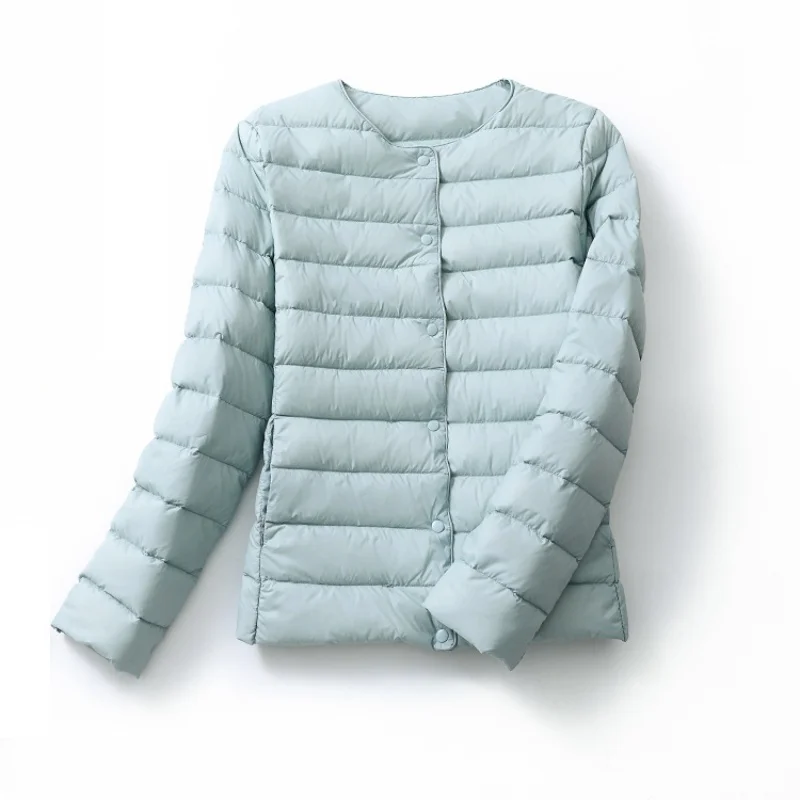 Women's Autumn and Winter Short Down Jacket Elegant Commuter Wear All ...