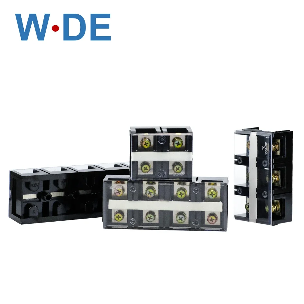 1Piece-TC-High-Current-Barrier-Screw-Terminal-Block-TC100-Series-Wire ...