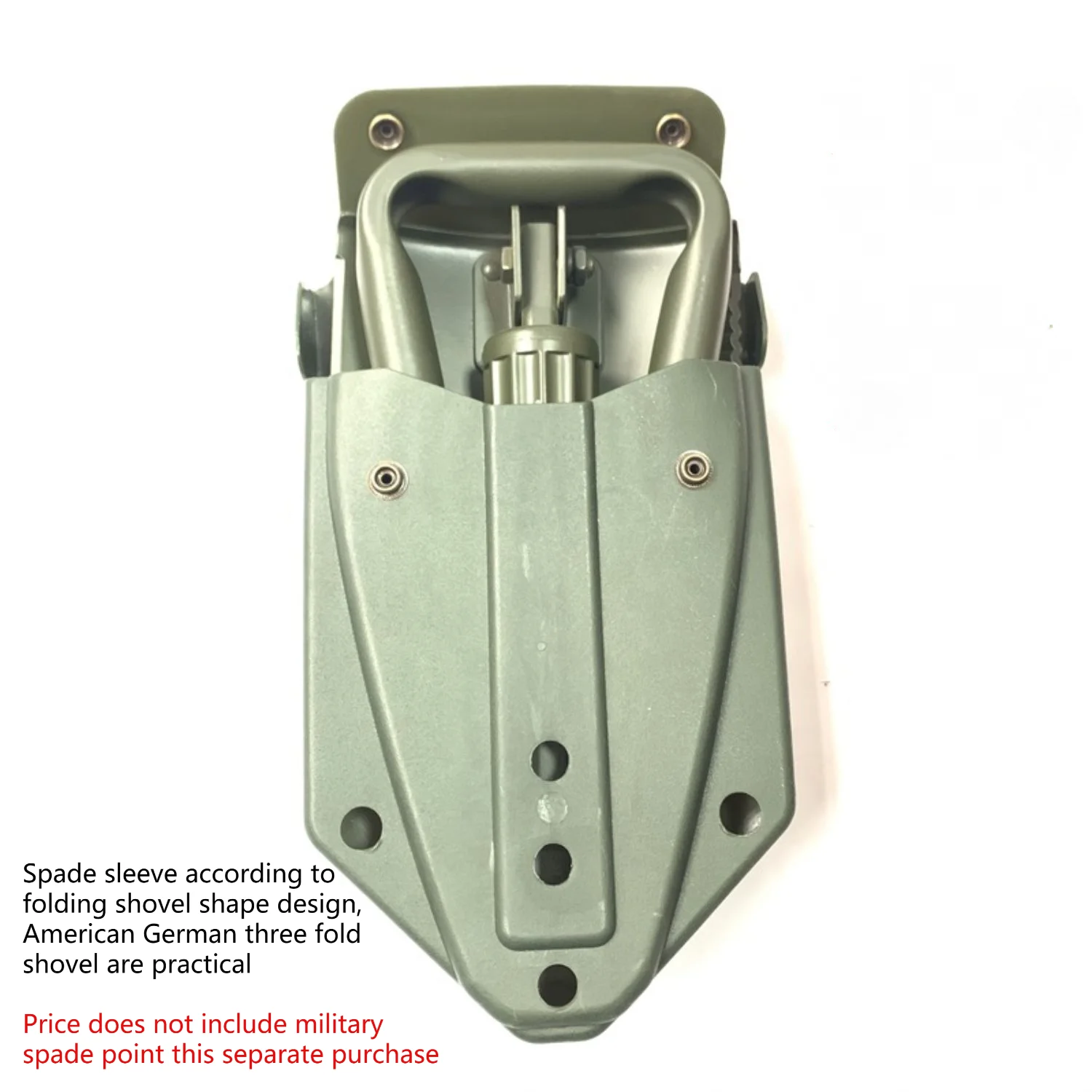 New Army Green Wolf Brown Virtue Type Engineer Shovel with Plastic ...