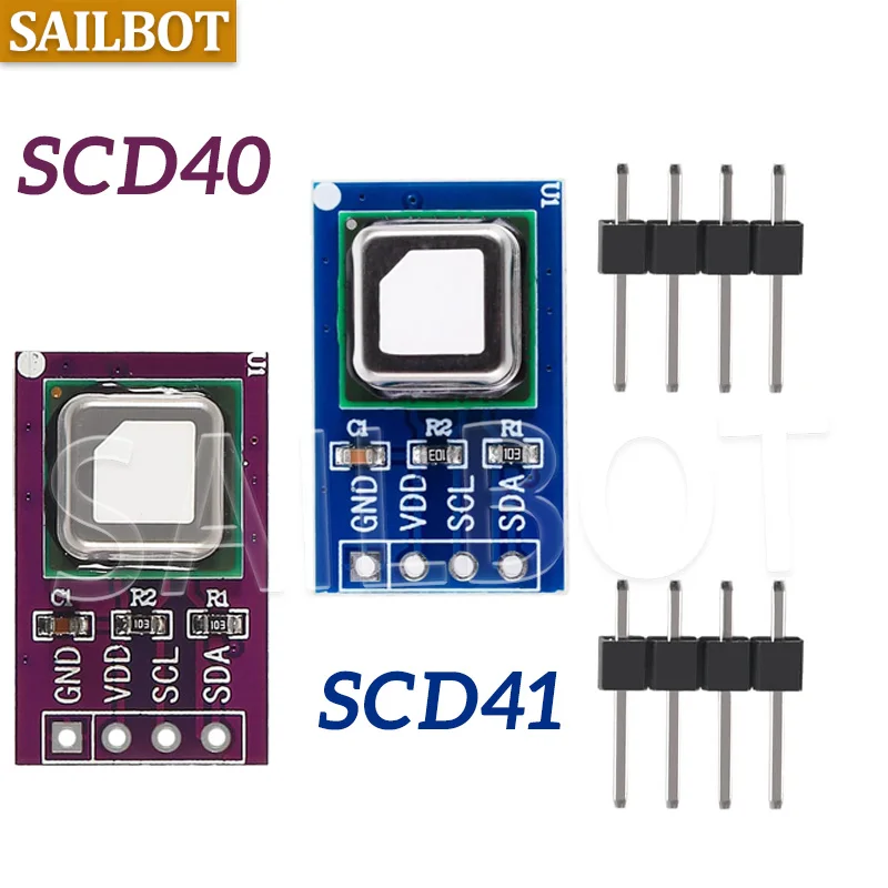 SCD40 SCD41 CO2 Gas Sensor Module High-Precision Carbon Dioxide ...
