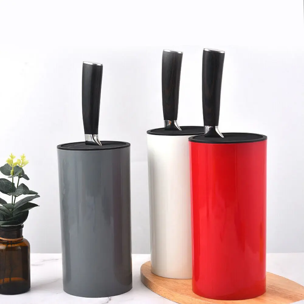 Round-plastic-knife-holder-kitchen-multifunctional-knife-holder-free-to ...