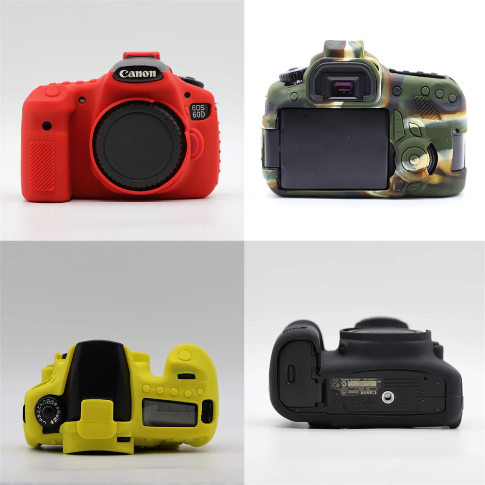 Soft-Silicone-Rubber-Armor-Camera-Body-Case-capa-protetora-Canon-EOS ...