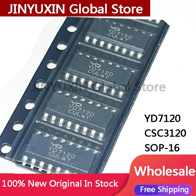 5pcs YD7120 CSC3120 SOP-16 IC em estoque no atacado - AliExpress 502