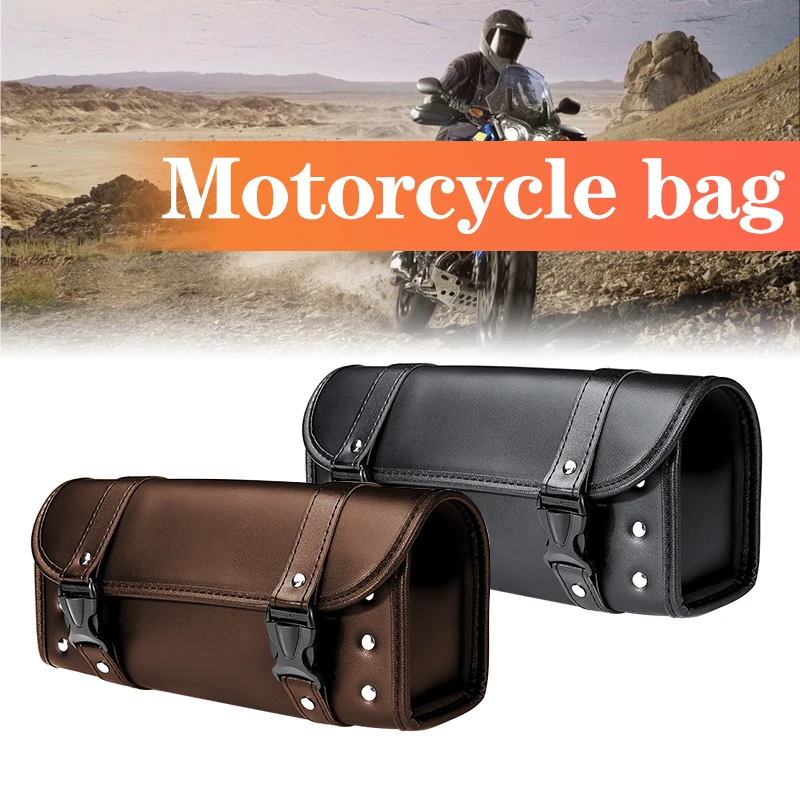Vintage-Motorcycle-Handlebar-Bag-Tool-Side-Pack-Durable-Waterproof-for ...