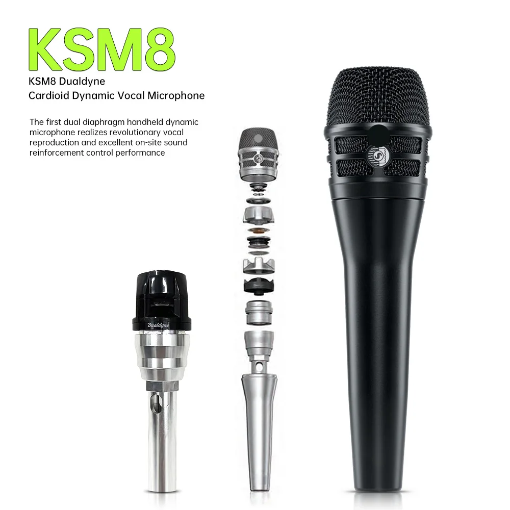 Professional-handheld-microphone-Ultra-high-end-dual-diaphragm-KSM8 ...