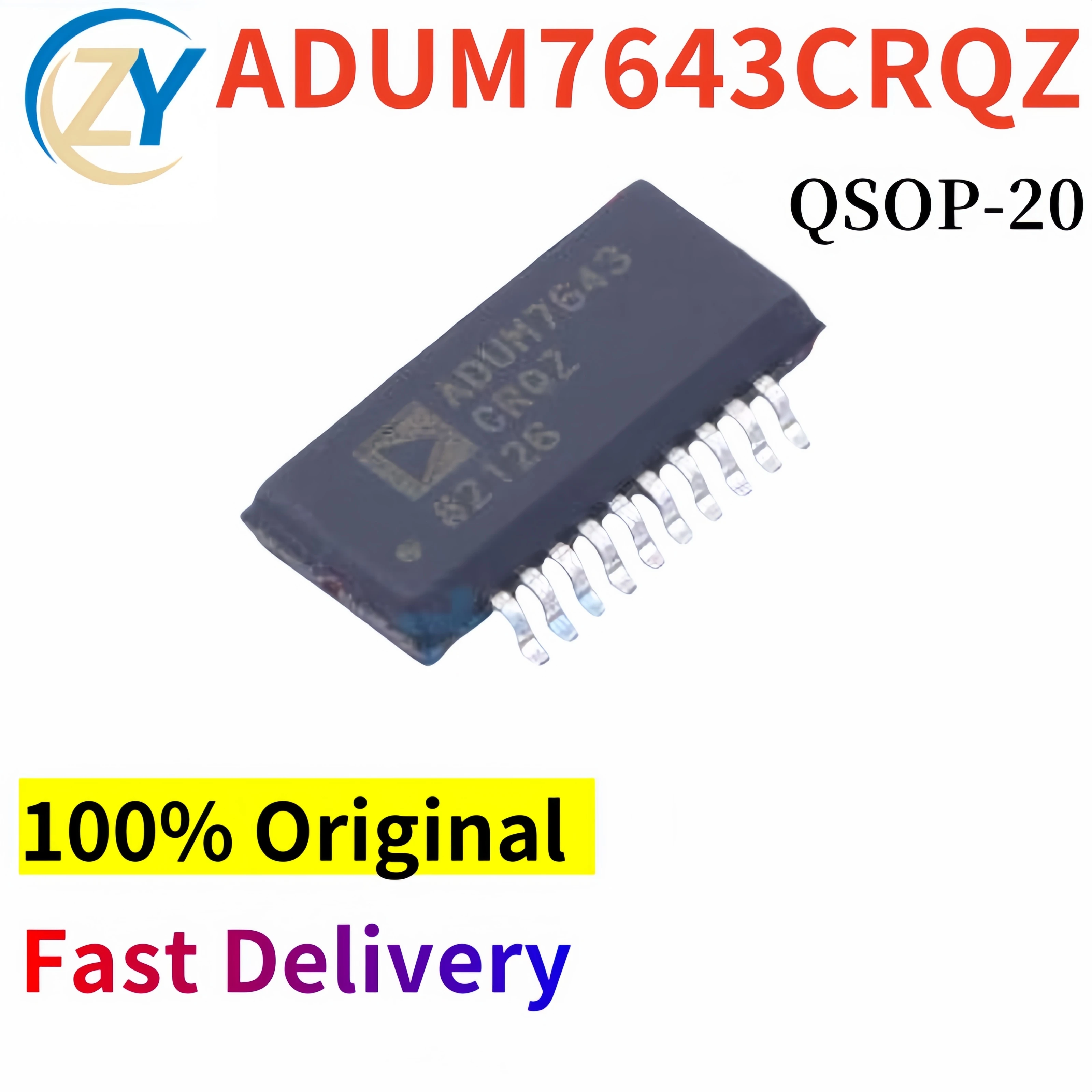 2pcs-ADUM7643-Interface-ICs-ADUM7643CRQZ-25Mb-s-QSOP20-3V-5-5V-100 ...