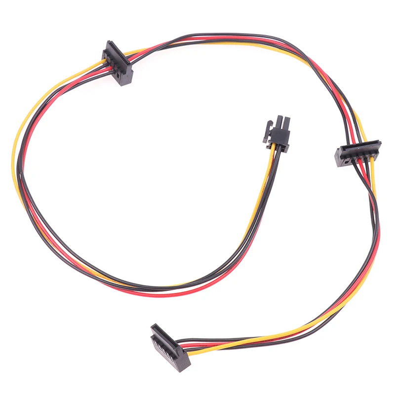 4Pin-To-2-Port-HDD-SSD-SATA-Power-Socket-Cable-Conector-For-HP-6000 ...
