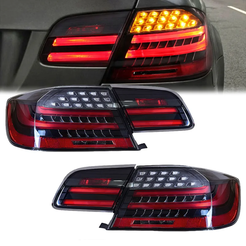 4PCS-LED-Tail-Lights-For-BMW-3-Series-M3-E92-330i-335i-M3-2005-2013 ...