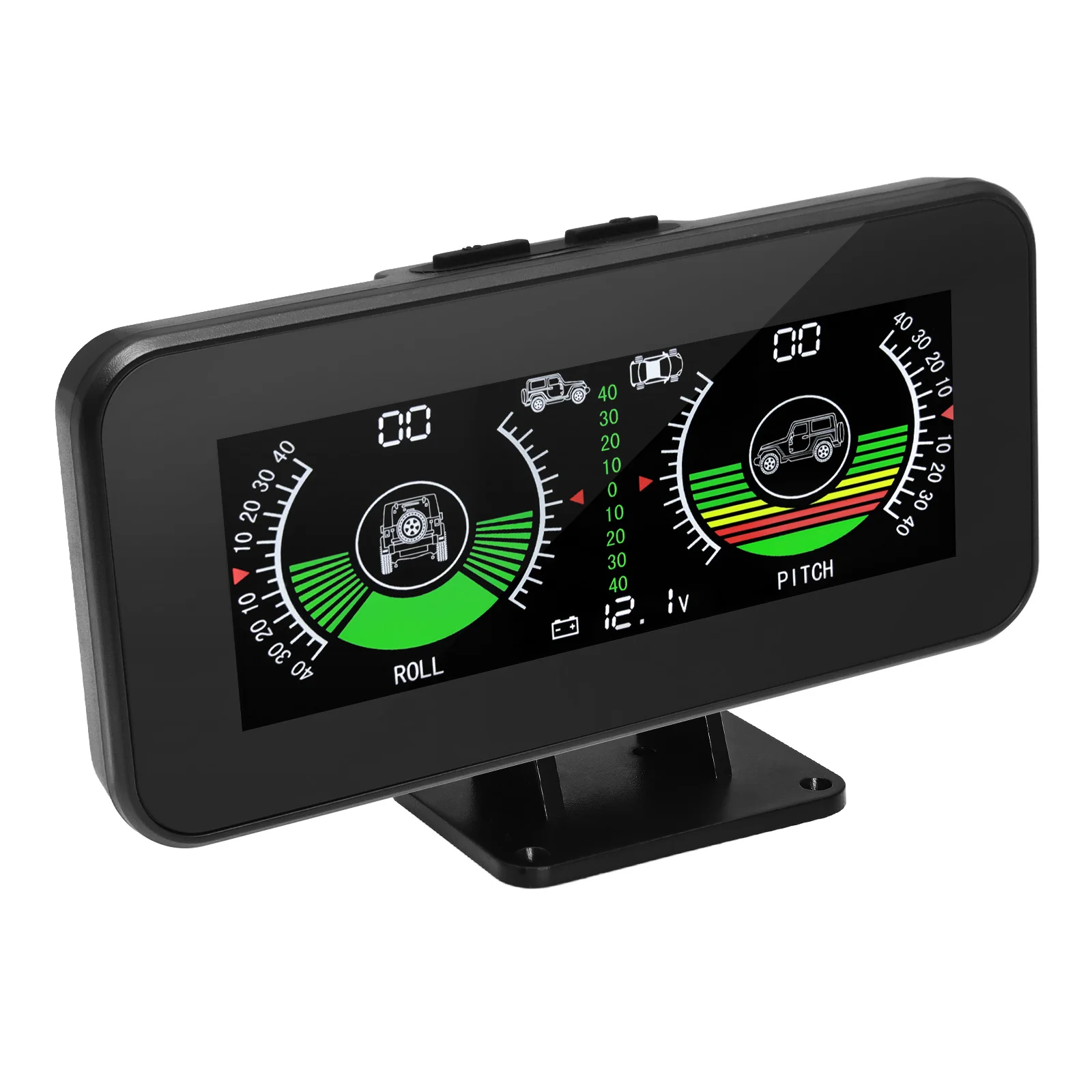 ALicar M50 Intelligent Slope Meter Off Road Vehicle HUD With Compass GPS
