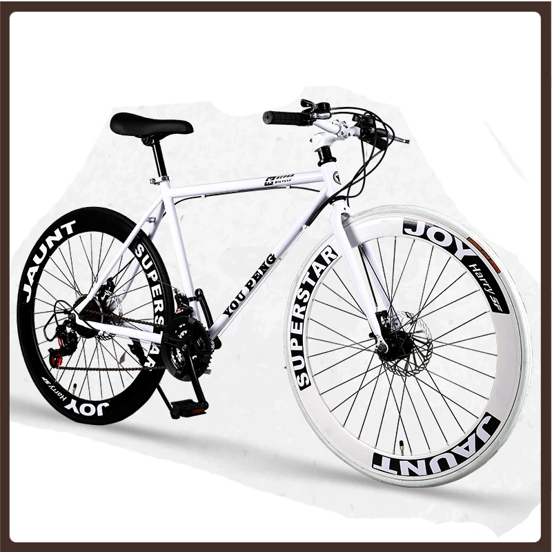 Adult Variable Speed Bicycle Male Student Disc Brake Bicycle Inflatable ...