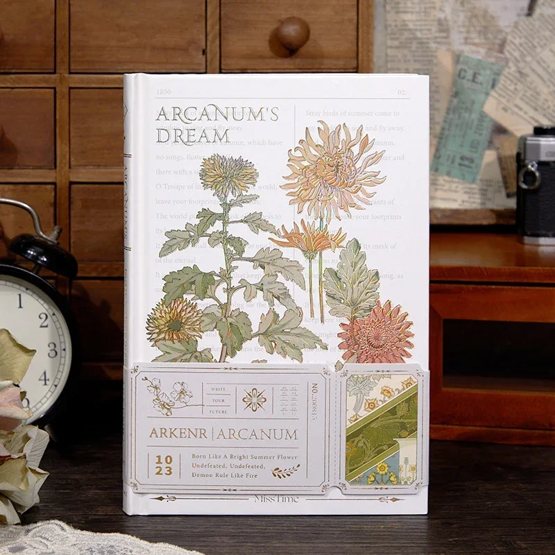 A5-European-Retro-Notebook-Hard-sided-Hot-Stamping-Hardcover-Student ...