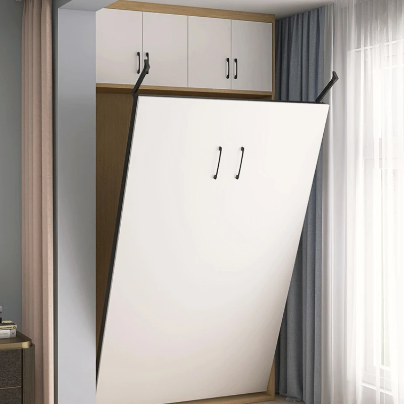 Invisible-Bed-Folding-Bed-Cabinet-Integrated-Wall-Flip-Hidden-Bed-Wall ...