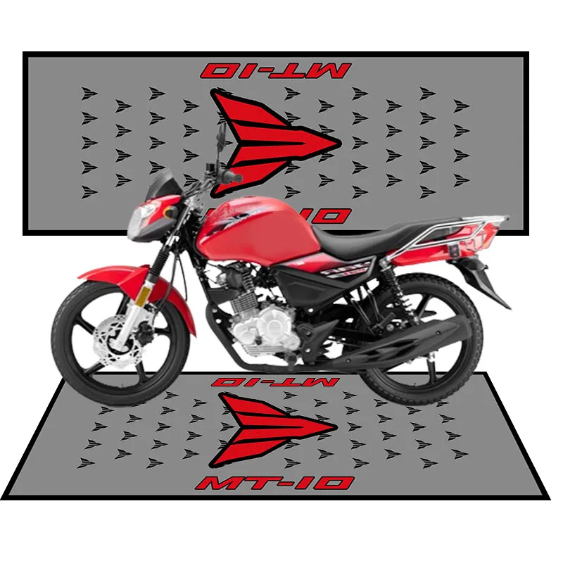 Custom Yamaha Motorcycle Carpet Garage Mat Racing Cool Moto Display ...