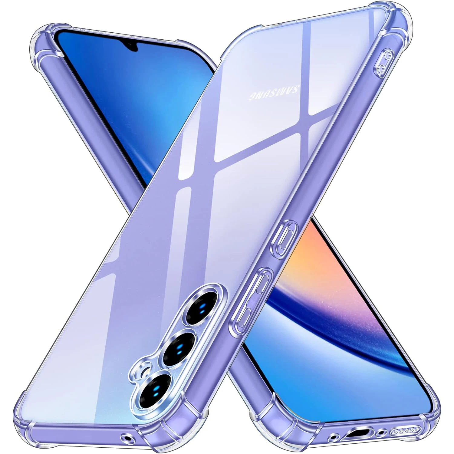 Shockproof-Clear-Silicone-Soft-Back-Case-For-Samsung-Galaxy-A15-5G-A05 ...