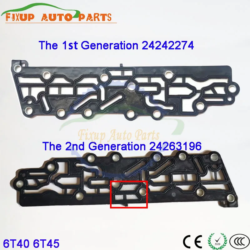 2-5PCS-6T40-6T45-New-Auto-Transmission-TCU-Filter-Gasket-6T40E-6T45E ...