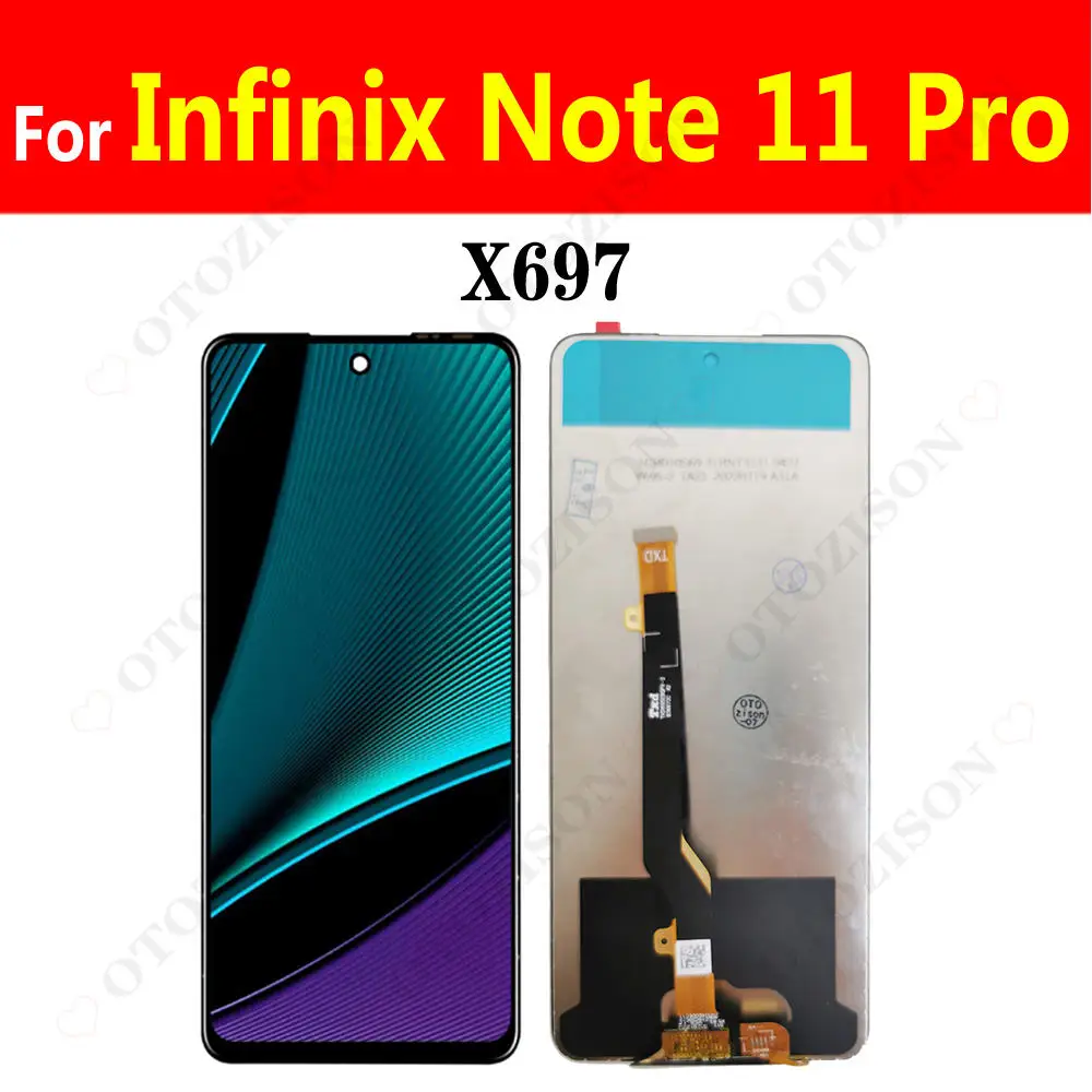 6-95-For-Infinix-Note-11-Pro-LCD-X697-Display-Screen-Touch-Digitizer ...
