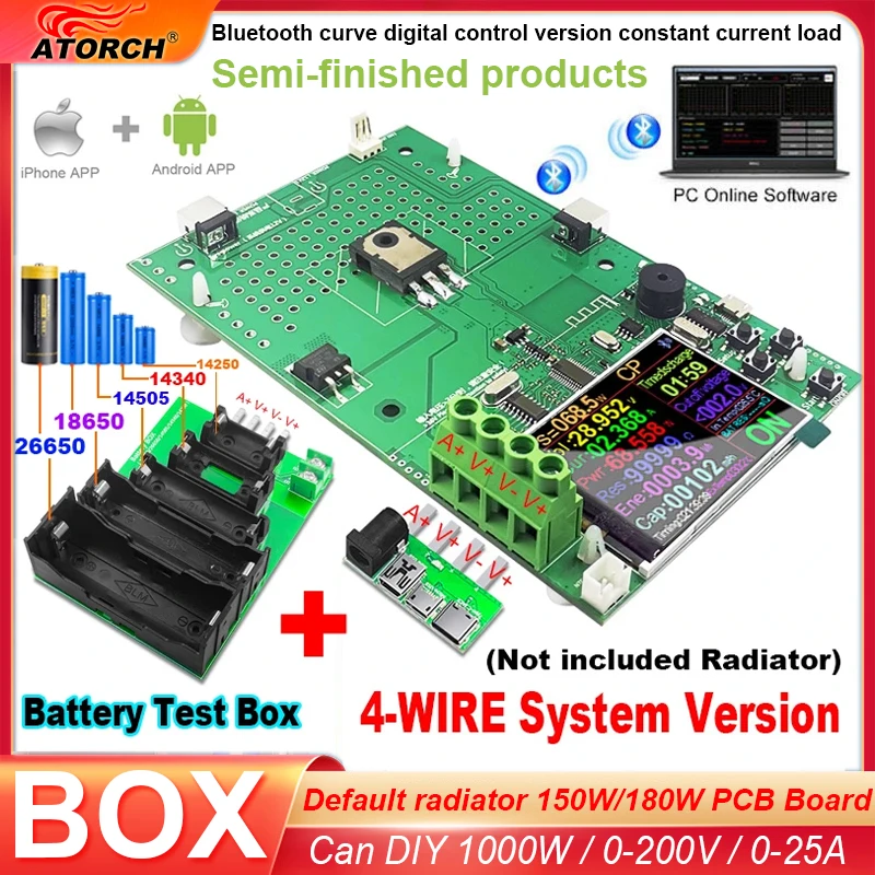 Electronic Current Load 150 | Diy Electronic Load Tester | Load Power ...