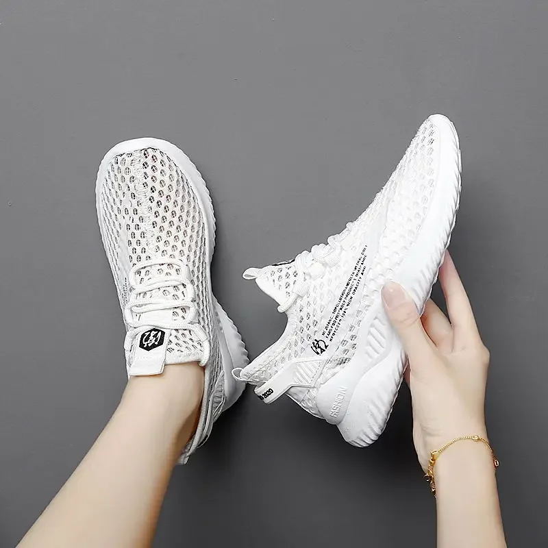 Women-s-Summer-Breathable-Mesh-Sneakers-Single-Net-Hollow-Out-Sport ...