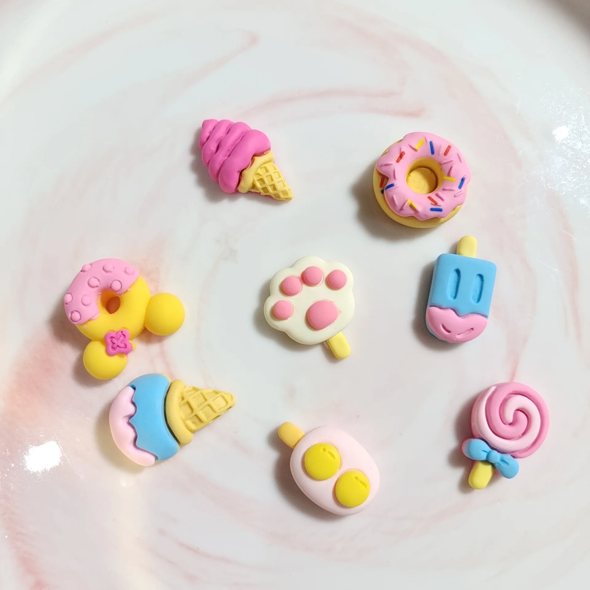 8pcs-set-Fridge-Magnets-Pink-and-Cute-Mini-Resin-Magnetic-Refrigerator ...