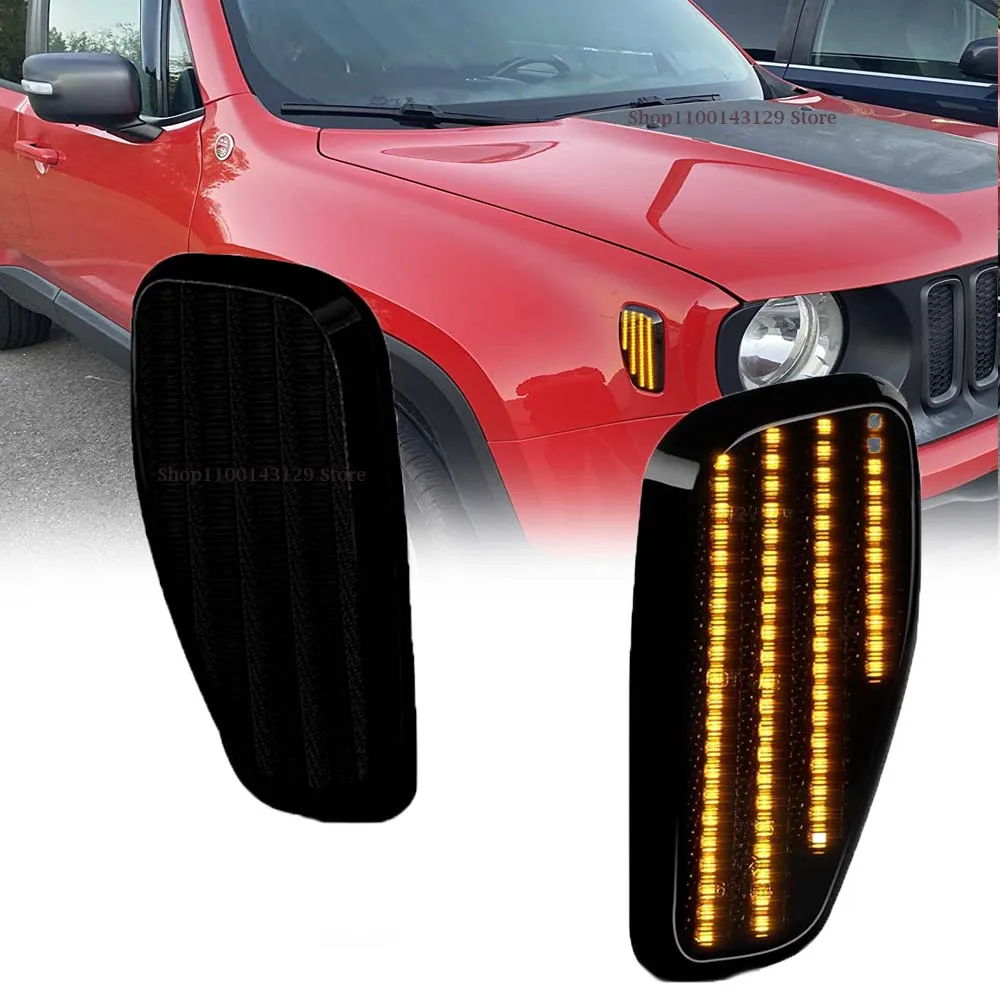 2PCS-Canbus-Normal-Amber-LED-Front-Side-Marker-Light-For-2014-2015-2022 ...