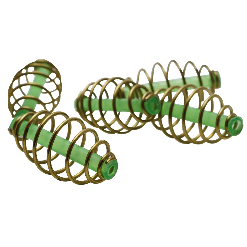 10pcs/lot Carp Fishing Spring Feeder Fishing Bait Cage For Carp Fishing ...
