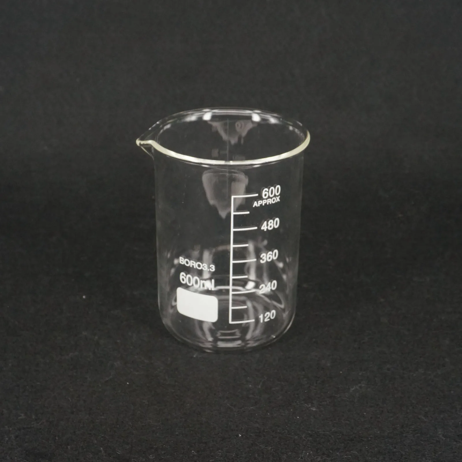 600ml-Low-Form-Beaker-Chemistry-Laboratory-Borosilicate-Glass ...
