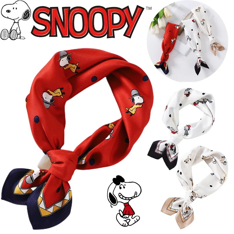 Snoopy bufanda de verano de dibujos animados para niños y niñas, chal ...