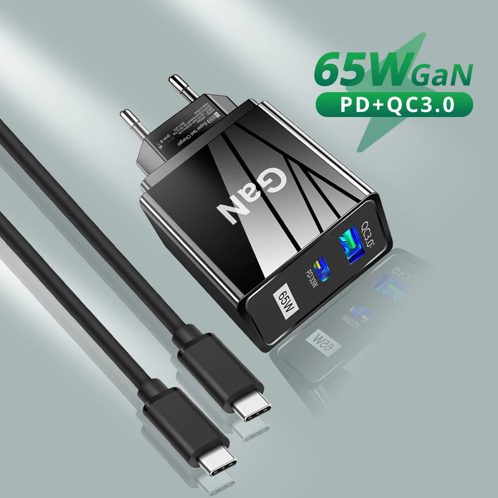 65w carga rápida 4.0 3.0 qc pd carregador 20w qc4.0 qc3.0 usb tipo c carregador rápido para ...