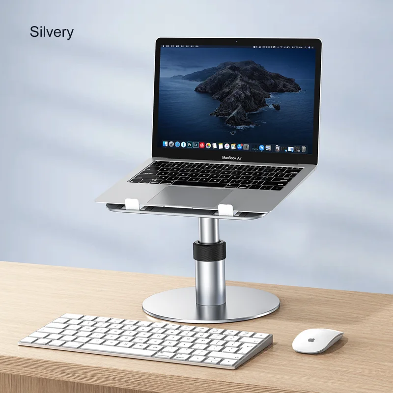 Laptop-Stand-Holder-Adjustable-Lifting-Cooling-Portable-Aluminium-Alloy ...