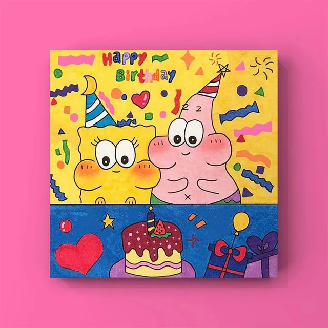 Patrick Star Birthday Card