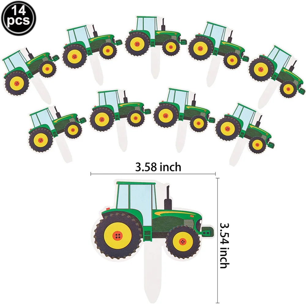 John Deere Cupcake Toppers Printable