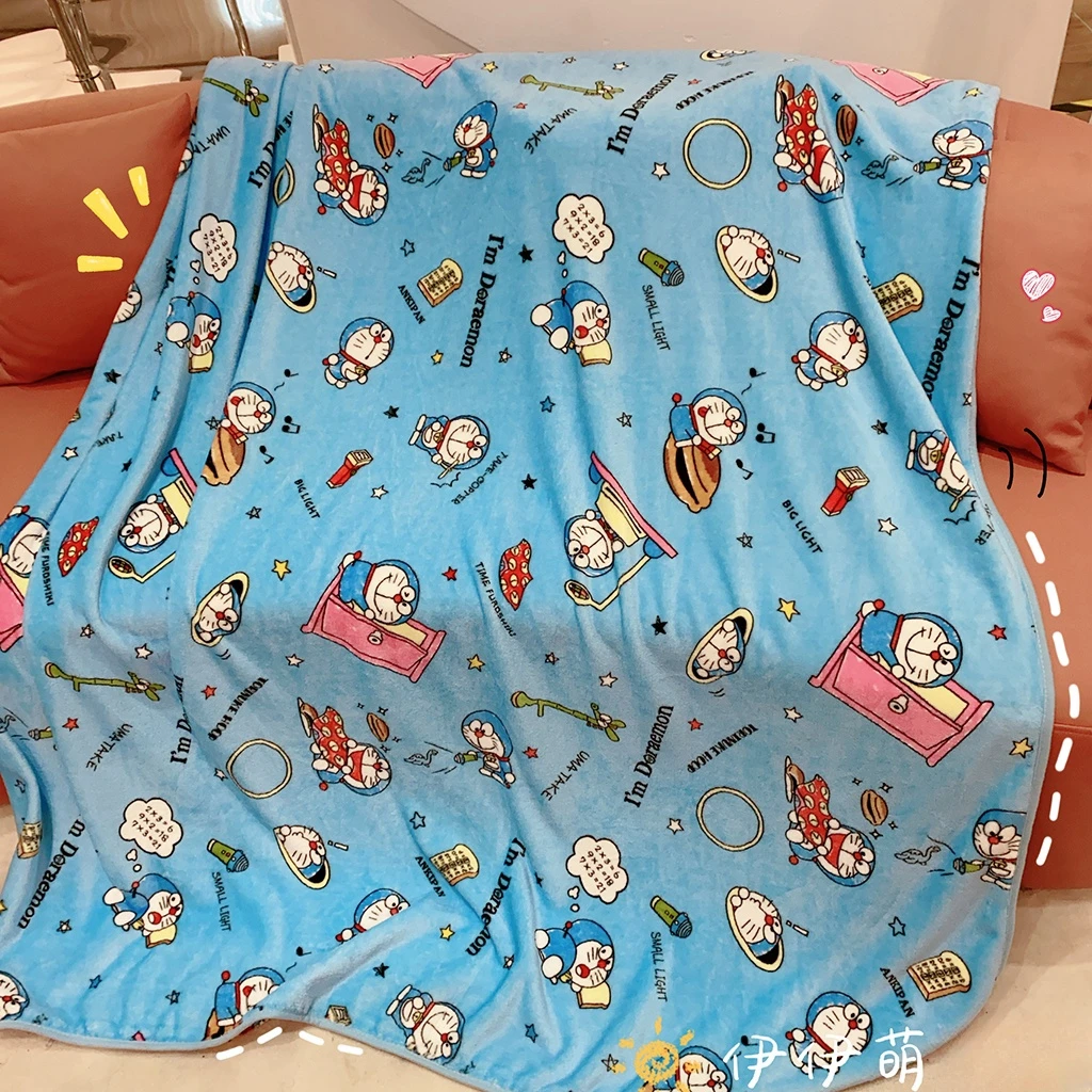 Lovely-Doraemon-Plush-Blanket-Comfortable-Cartoon-Doraemon-Pattern ...