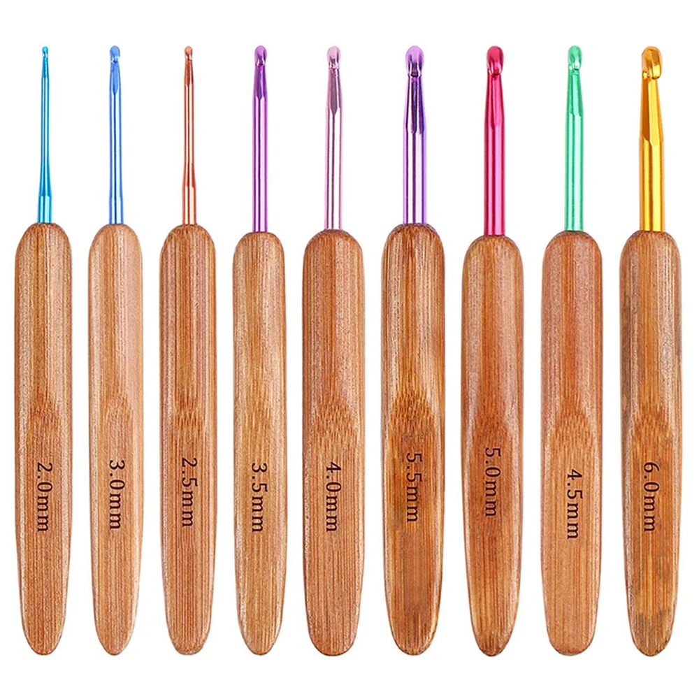 Juego-de-agujas-de-tejer-de-bamb-Kit-de-agujas-para-tejer-2-6mm-9 ...