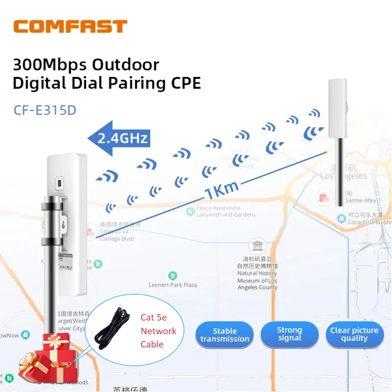 COMFAST-Antena-Digital-de-largo-alcance-para-exteriores-puente-AP-inal ...