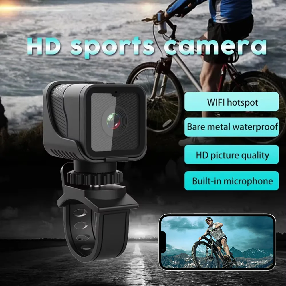 Mini Sport DV Action Camera HD 1080P Bike Motorcycle Helmet Camera ...
