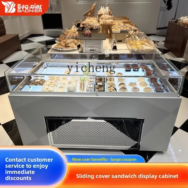 XL Slide-top Sandwich Cabinet Sushi West Point Display Cabinet Cake ...