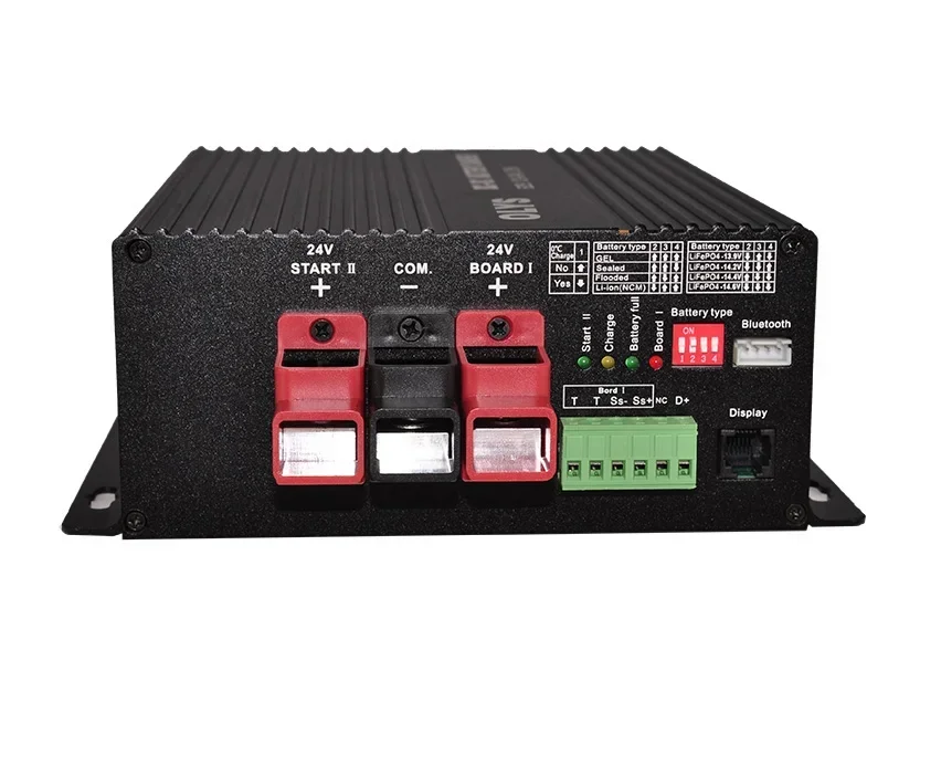 24V-24V B2B 50A MPPT 30A Dual Input DC And Solar Battery Charger ...