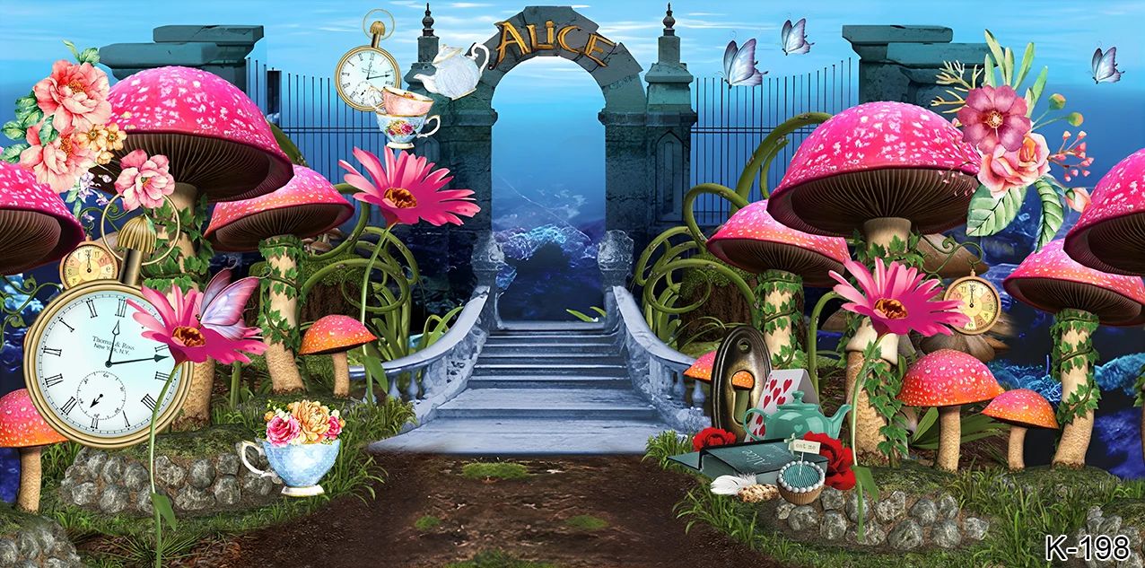 Disney Alice In Wonderland Backdrop