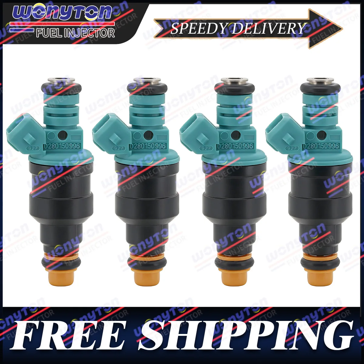 4Pcs Fuel Injectors Nozzle 0280150996 For Lada Samara Niva 112 1.5L 1 ...