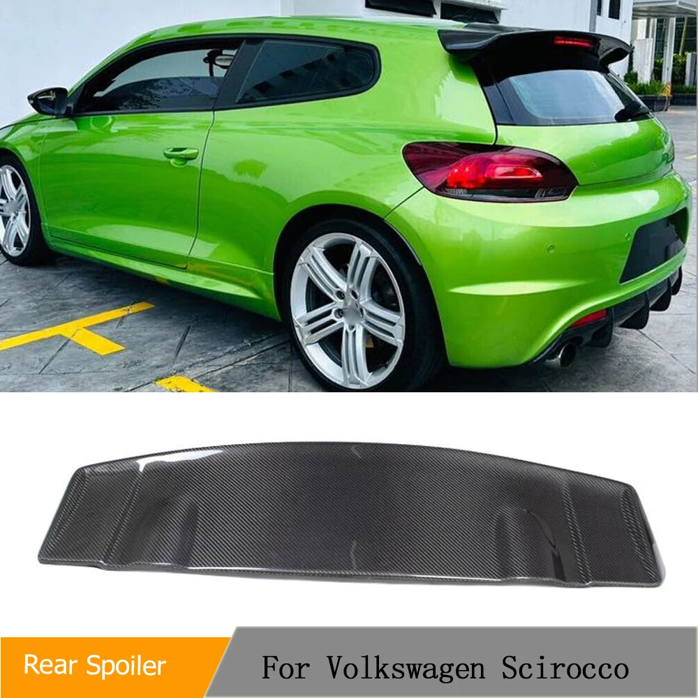 Carbon-Fiber-FRP-Rear-Trunk-Roof-Lip-Wing-Window-Spoiler-for-Volkswagen ...