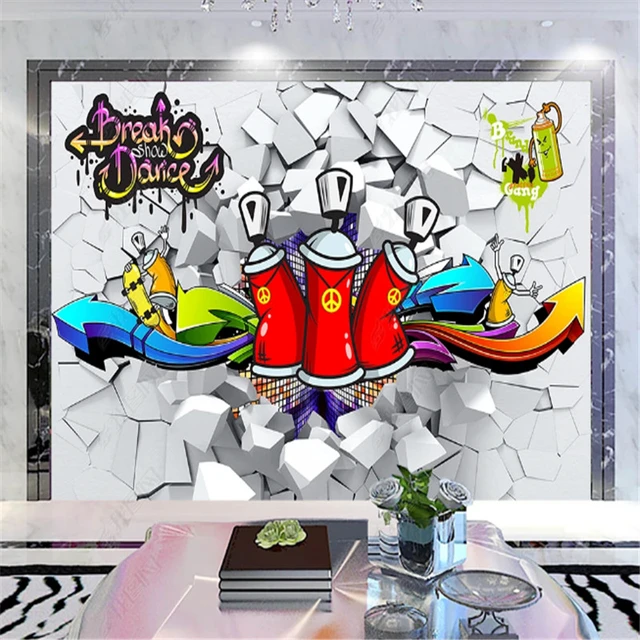 Broken Wall Graffiti