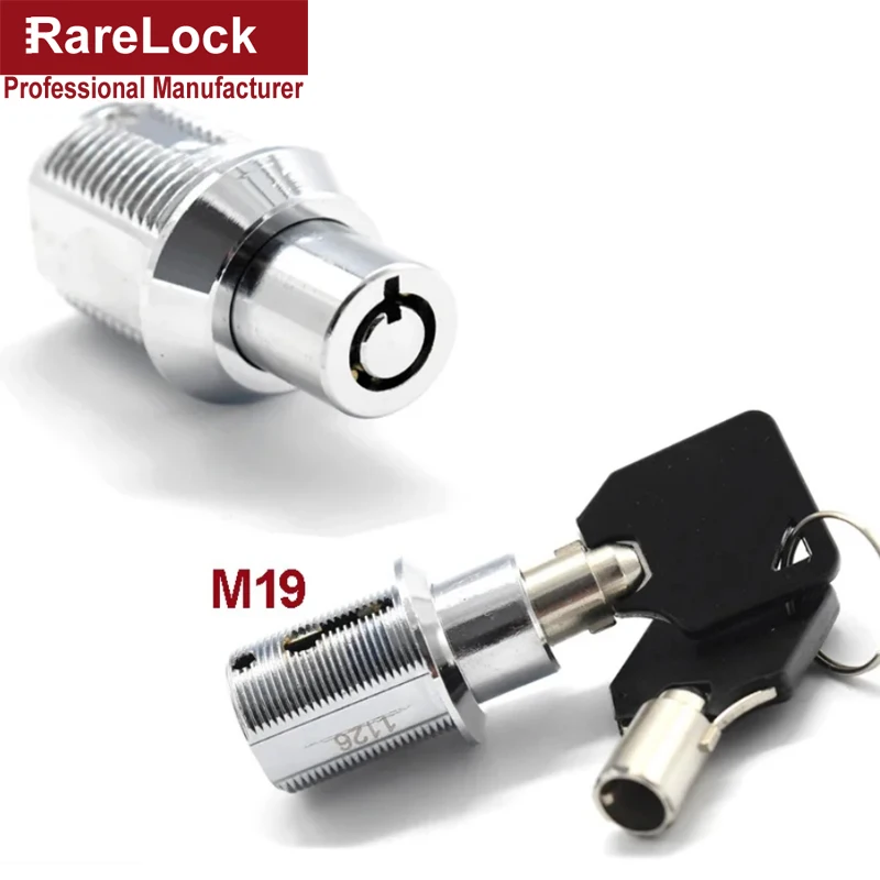 Tubular Cabinet Push Lock M19 M24 for Tool Box Showcase Locker Drawer ...