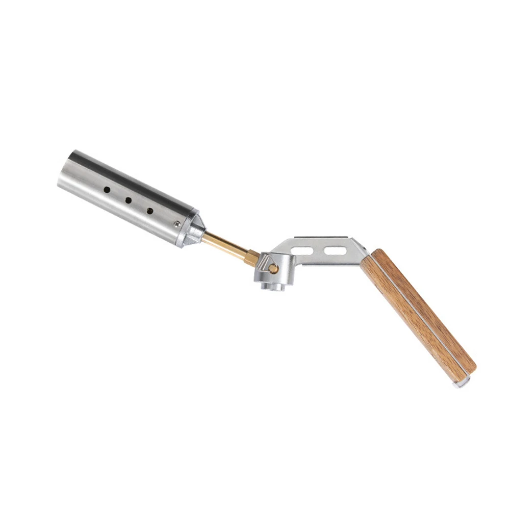 Wood Handle Camping Flamethrower Folding Gas Torch High Power Outdoor ...