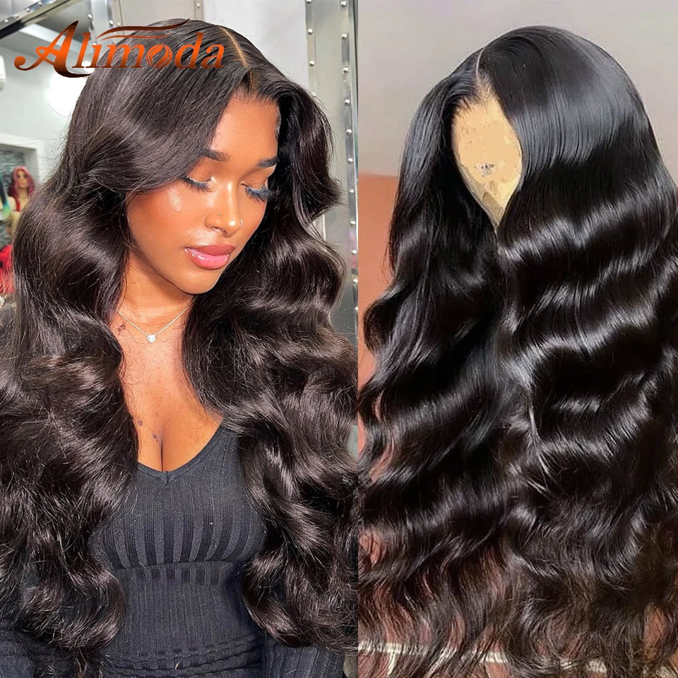 Glueless-Wig-Human-Hair-Pre-Cut-Lace-Body-Wave-13x4-HD-Lace-Frontal-Wig ...