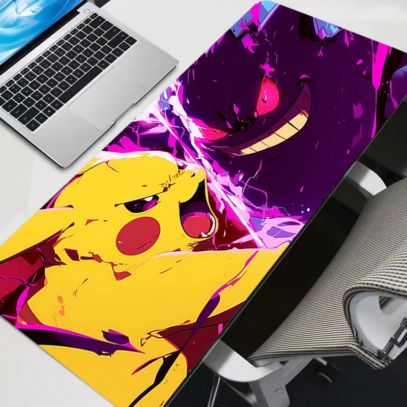 Mouse Pad Pokemon Pikachu Gamer PC Computer Large 900x400 XXL Desk Mat ...