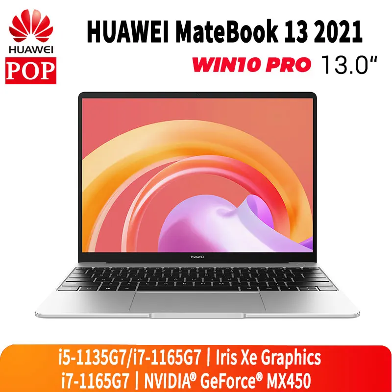 HUAWEI MateBook 13 2021 Laptop 13 Inch Touch Screen With 11th Gen Intel ...