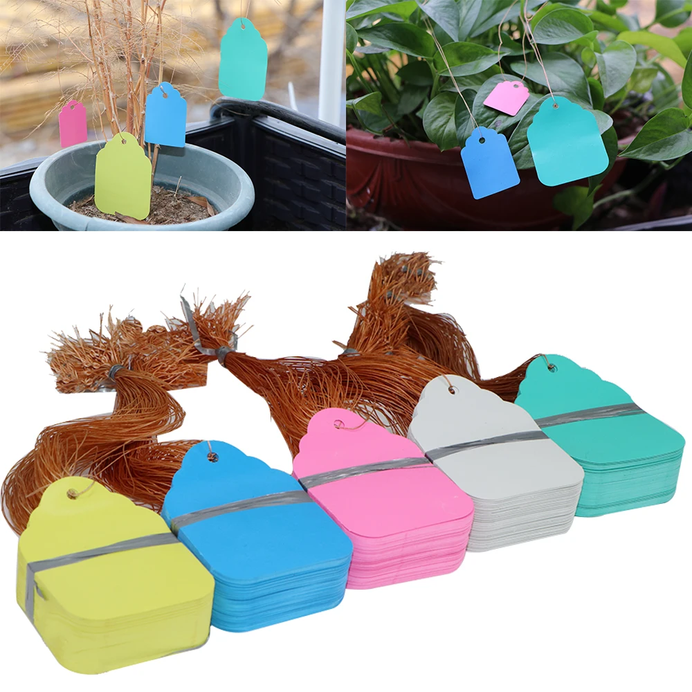 5Size Plant Labels Tags Plastic Diy Garden Decorating Tools Waterproof ...