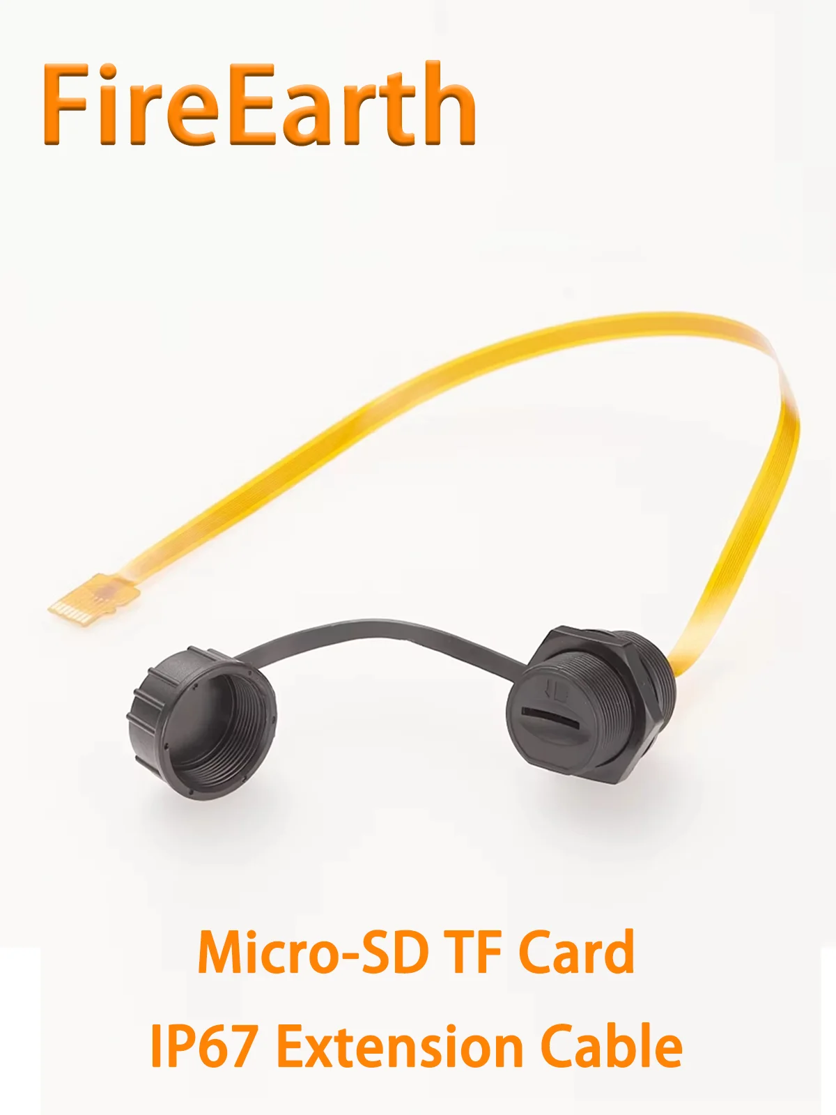 Cabo de extensão de cartão micro sd/tf ip67, à prova d'água, soquete tf ...