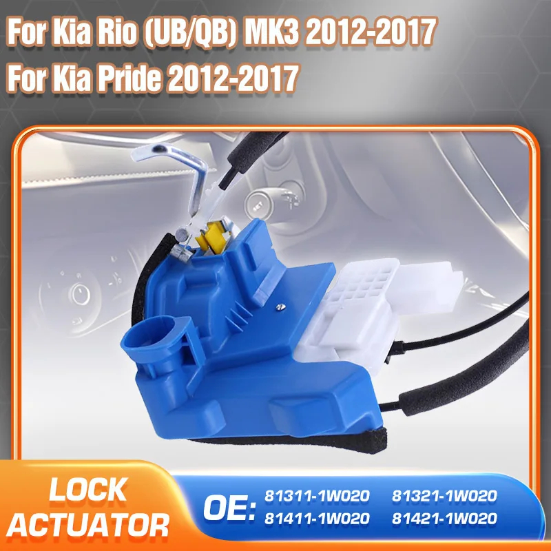 Front Rear Door Lock Actuator For Kia Rio Pride 2012 2013 2014 2015 ...