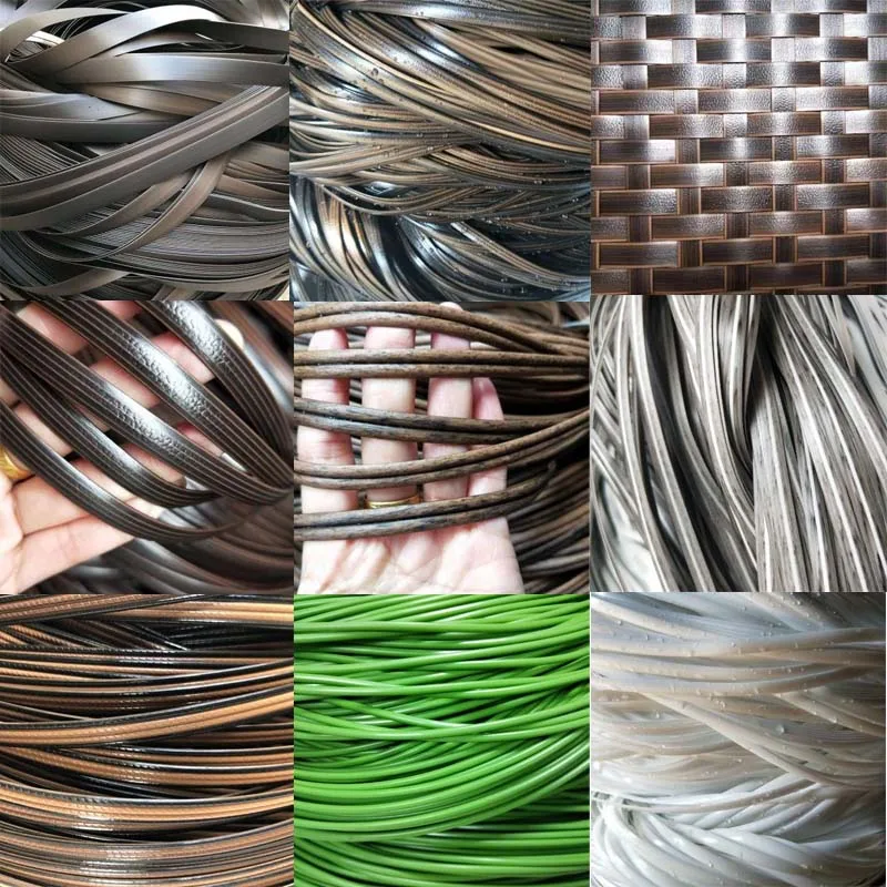 500g-31-Types-Thicker-Round-Flat-PE-Synthetic-Rattan-Material-For ...
